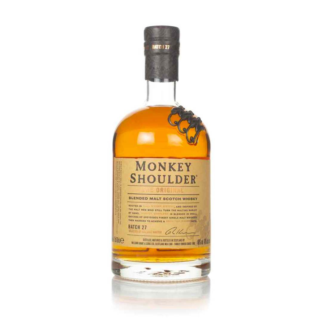 Monkey Shoulder- Blended Malt Whiskey - Booze.NG